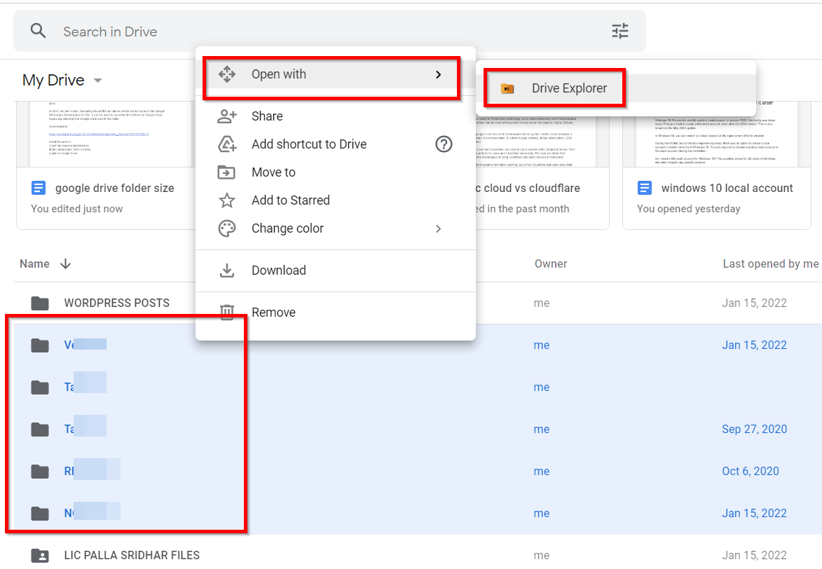 How To Check Google Drive Folder Size 5 Methods